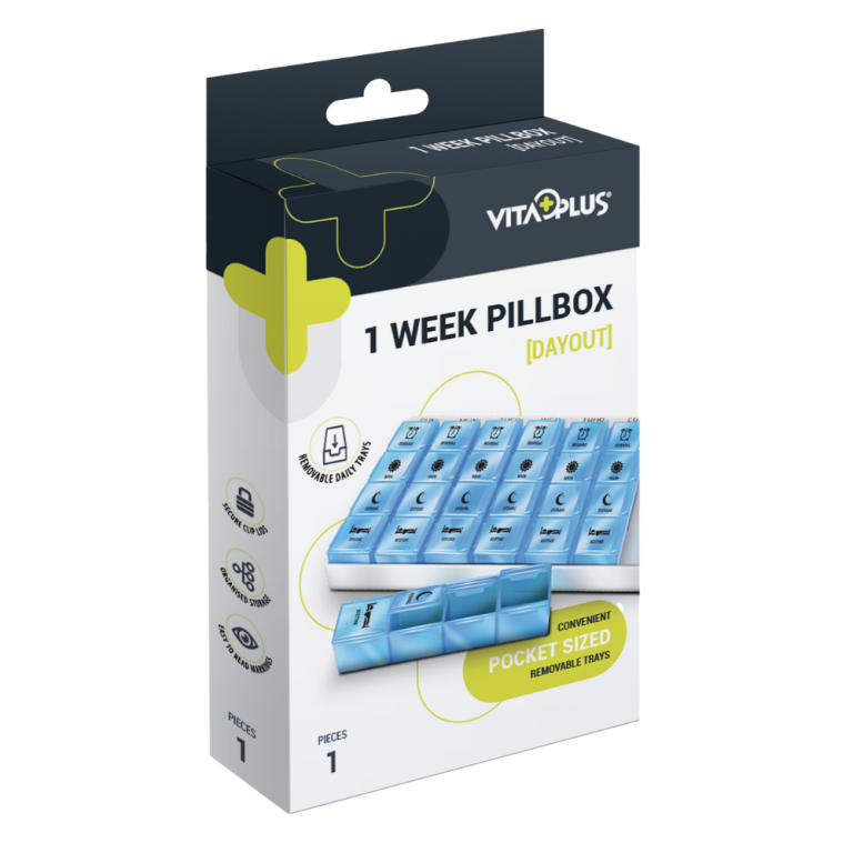 VitaPlus One Week (Day Out) Pill Box - Medinox Australia